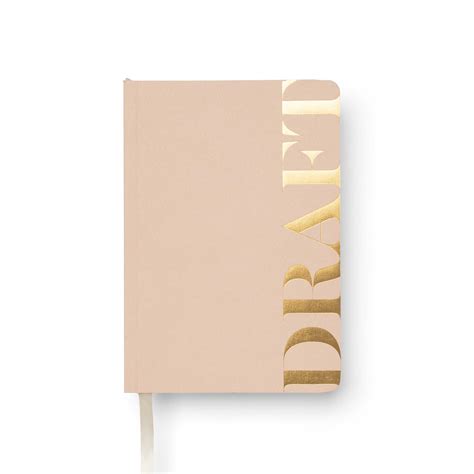 Nude Dotted Notebook Write Concept
