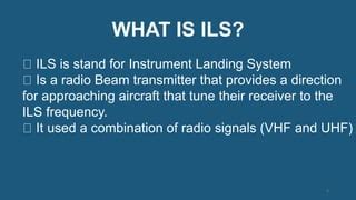 Instrument Landing System Ils Ppt PPTX
