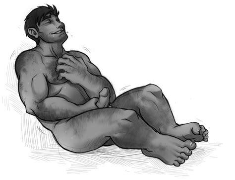 Rule 34 Barefoot Feet Human Kuma Male Male Only Masturbation Nude