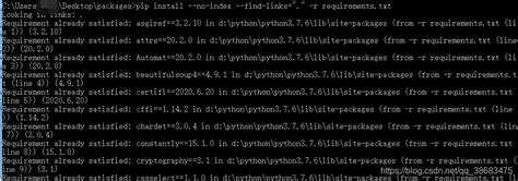 使用pip下载安装离线依赖包whl文件pip3 Whl文件 Csdn博客