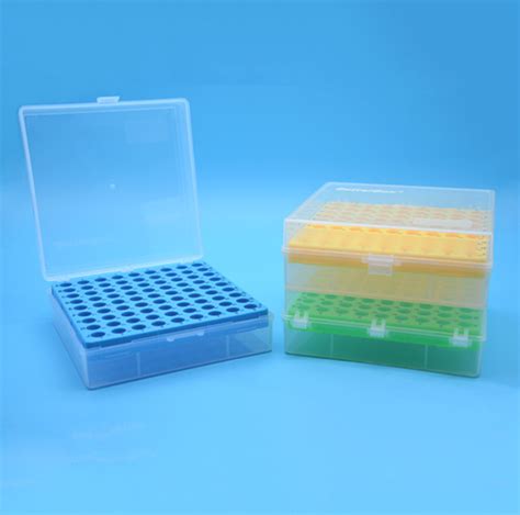 Buy Online Medical Consumables 100 Holes 0 5ml Plastic Pp Double Function Centrifuge Tube Box