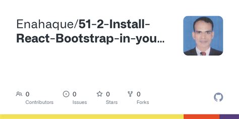 Github Enahaque51 2 Install React Bootstrap In Your React Application