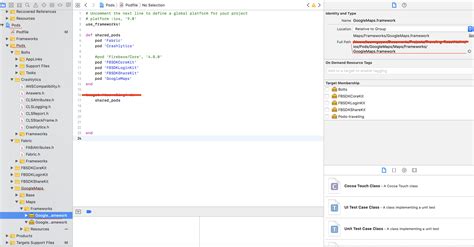 Iphone Framework Not Found GoogleMaps Sdk In IOS Stack Overflow
