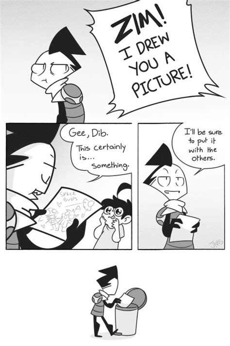 No Zim You Have To Love The Dib Human Invader Zim Characters Invader Zim Invader Zim Dib