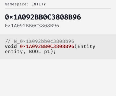 N X A Bb C B FiveM Natives Cfx Re Docs