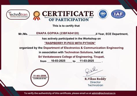 Embeddedsystems Microcontrollers Pythonprogramming Technicalskills