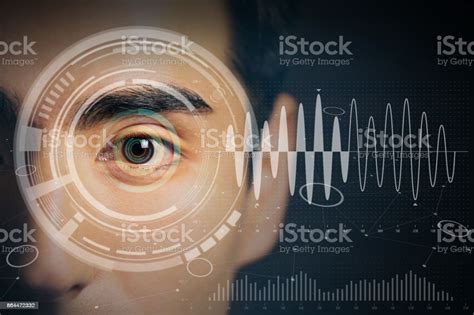 Technology Of Security Concept Personal Authentication System Mixed