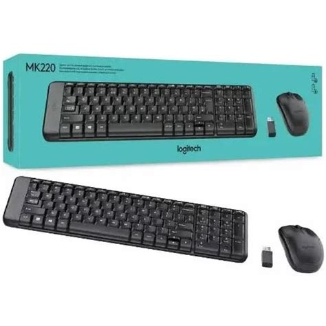 Logitech Wireless Keyboard And Mouse Mk220 Logitech Mk220 Compact