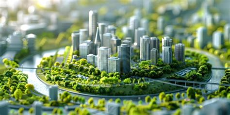 Premium Photo Visualizing Modern Architecture And Transportation