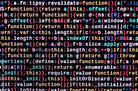Javascript Functions Variables Objects Monitor Closeup Of Function