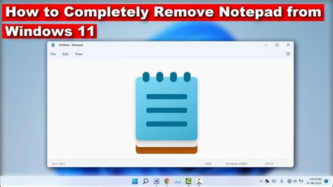 How To Uninstall Notepad App From Windows YouTube
