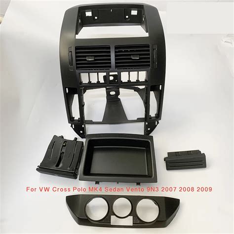 5pcs Kit Of Dashboard Air Vent Central Console Panel Cover Air Vent