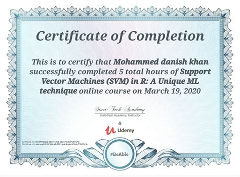 Mohammed Danish Khan On Linkedin Udemycourses Machinelearning