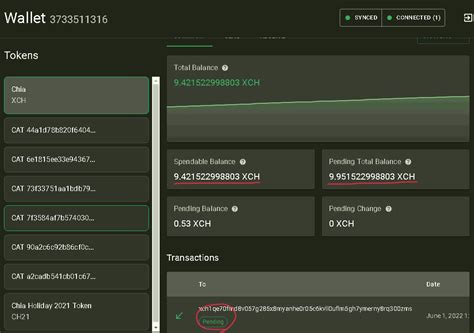 Bug A Transaction Is Always In Pending But Actually Done On The Chain · Issue 11796 · Chia