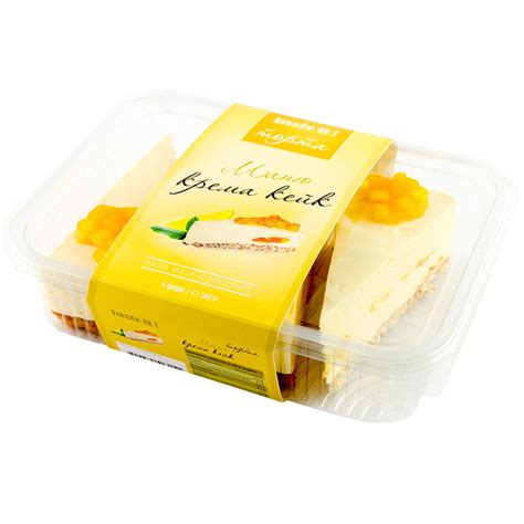 Торта Taste It Крема Кейк с Манго 4 Порции Ebag Bg