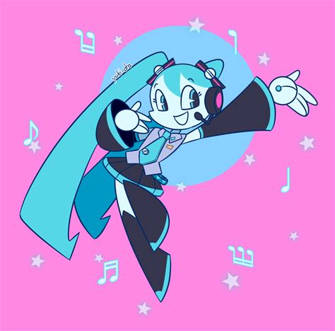 Jenny Miku 🎤🤖🎶 My Life As A Teenage Robot Know Your Meme
