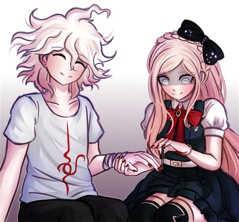 Komaeda Nagito And Sonia Nevermind Danganronpa And 1 More Drawn By