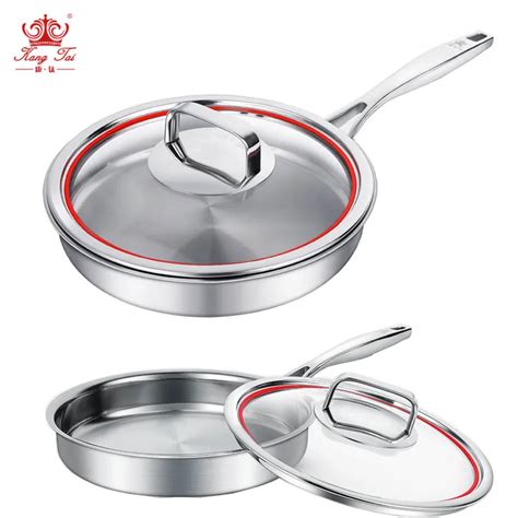 Kangtail 붙지 않는 프라이팬 티타늄 캠핑 팬 수프 냄비 Panelas Conjunto 요리 장비 요리 용품 캠프 조리