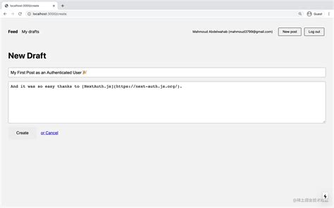 如何使用 Nextjs、prisma 和 Vercel Postgres 构建全栈应用程序prisma是下一代 Orm 掘金