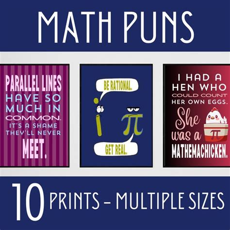 Funny High School Math Posters Etsy