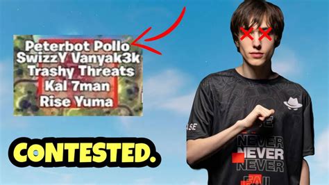 Peterbot Contested At Lan New Meta Pro Drop Spots Youtube