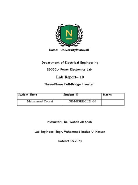 Three Phase Full Bridge Inverter Download Free Pdf Power Inverter Power Electronics