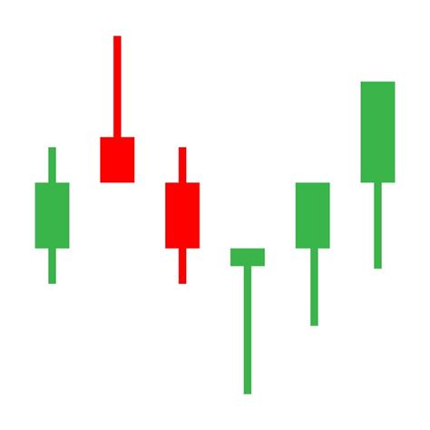 Premium Vector Candle Chart Stock Illustration Design