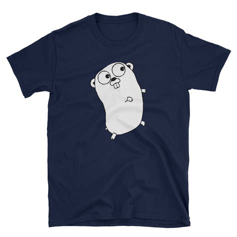 Go Golang Programming Language Logo Mascot Gopher T Shirt Ebay