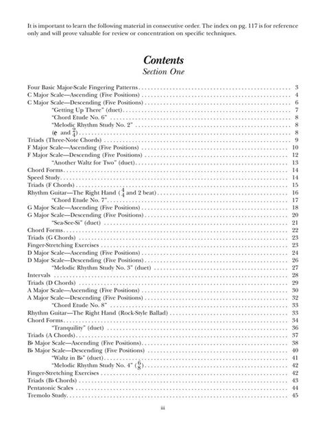 métodos y ejercicios · a modern method for guitar complete method