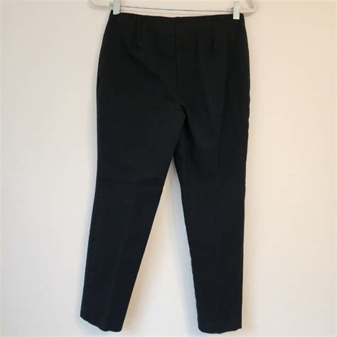 J Jill Pants And Jumpsuits Jjill Womens Pant Ponte Slim Leg Size Sp Black Academia Business
