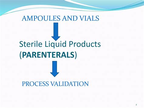 Process Validation Of Injectables Pptx