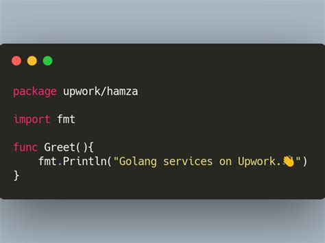 A Developer To Code Or Fix The Program In Golang Go Programming