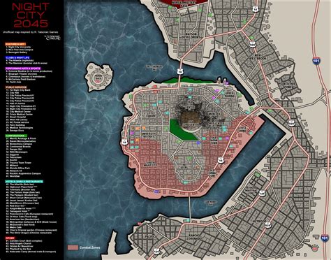 Night City Is Far Bigger In The Lore Than It Is In Game Still A Lot Of
