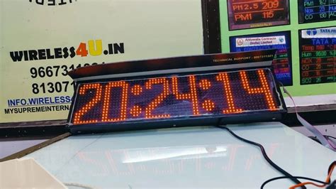 Gps Based Master Slave Clock at Rs 1200 मसटर सलव घड in New Delhi ID 2853651443433