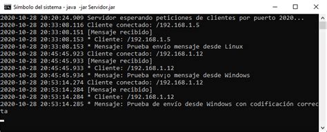 Enviar Mensaje De Un Cliente A Un Servidor Por Socket Con Java Y IntelliJ IDEA Proyecto A