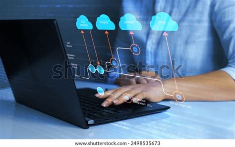 Development Software Diagram Git Flow Conceptflowchart Stock Photo Shutterstock