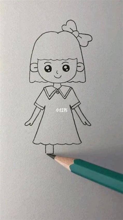幼儿园简笔画 人物 女孩（推荐18张） 简笔画图片大全