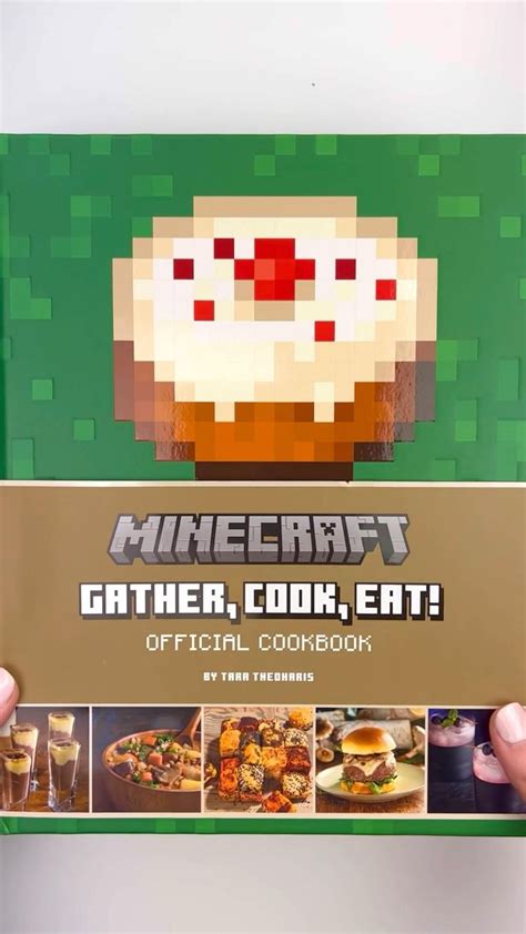 Minecraft 🫐🍹 Freeproduct • • Minecraft Cookbook Asmr Mypbandj Cookbook Template Recipe