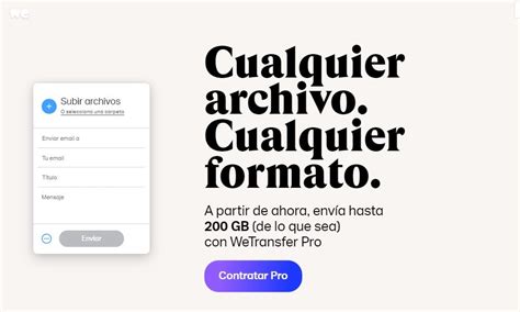 📩 ¿cómo Enviar Un Archivo Por Wetransfer Paso A Paso