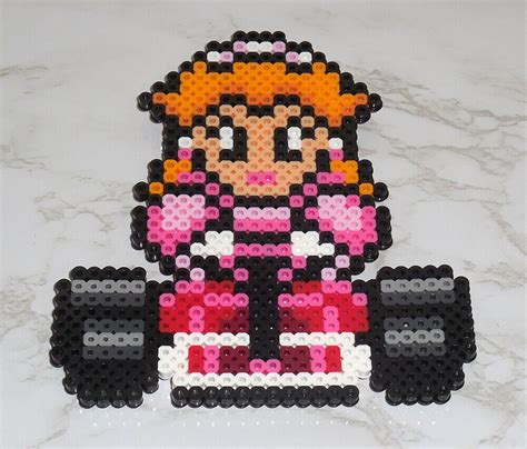 Super Mario Princess Perler Beads
