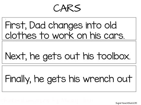 Sequencing Example Of Sentence At Douglas Jacobson Blog