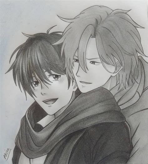 Akira On Instagram Ash Lynx And Eiji Okumura Banana Fish Fanart Of Banana Fish Fanart
