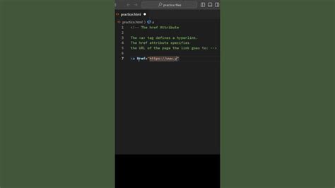 The Href Attribute Html Coding Code Webdesign Html5 Htmlcode Webdevelopment Youtube