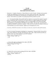 Problem Set Docx Fin Problem Set Discounted Cash Flow