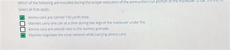 solved which of the following are included during the proper execution