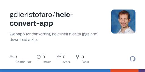 github gdicristofaro heic convert app webapp for converting heic