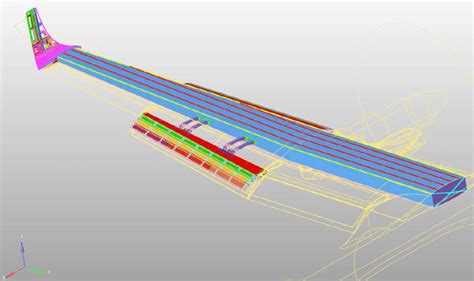 General Views Of The Deployed Mechanisms For The Morphing Wing Model Download Scientific