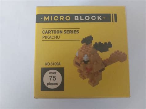 Micro Block Pikachu 興趣及遊戲 玩具 And 遊戲類 Carousell