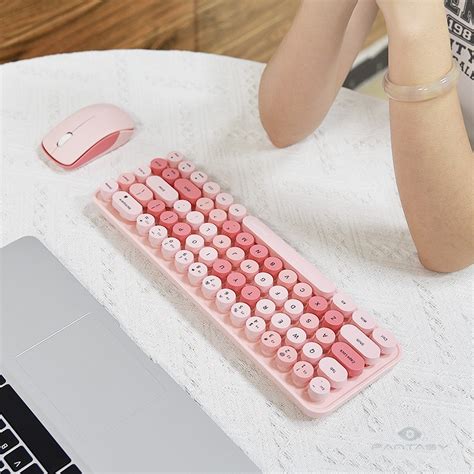 Mofii Imini Super Handy Wireless Keyboard And Mouse Combo Cute Mute