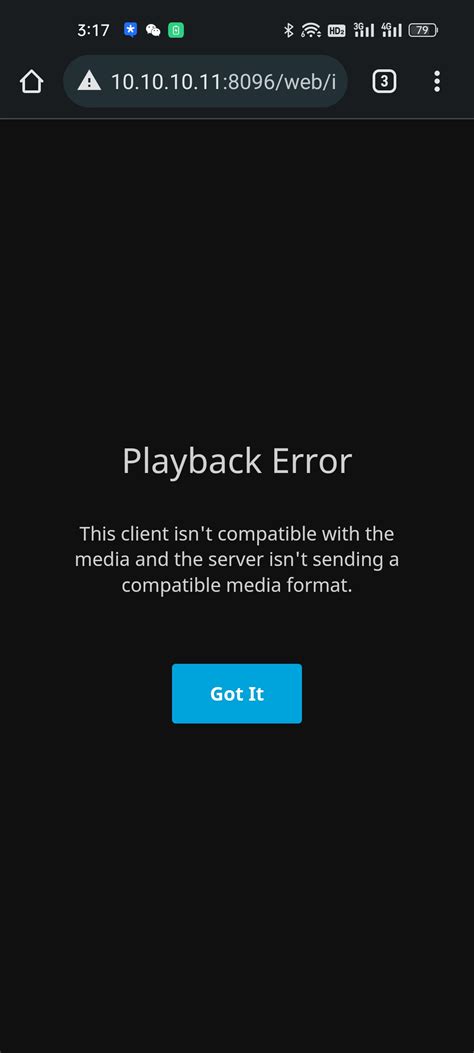 Issue Hardware Decoding Error Issue Jellyfin Jellyfin GitHub